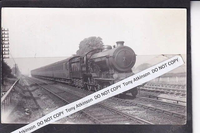 LNER - EX Great Eastern - D15 Class 4-4-0 No. 8849 - Vintage Image ...