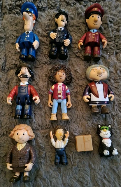 POSTMAN PAT PAT And Friends Figures Toys Bundle Cbeebies X 9 Cake ...