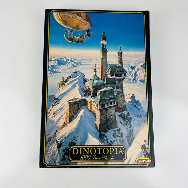 DINOTOPIA 1000 PIECE Vintage Puzzle RARE 1994 Spears Games $96.00 ...