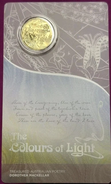 2025 50C TREASURED Australian Poetry - Dorothea Mackellar - The Colours ...
