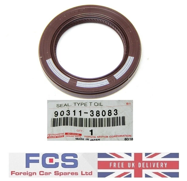 NEW GENUINE 98-07 Toyota Land Cruiser Oil Seal For Front Oil Pump 90311 ...