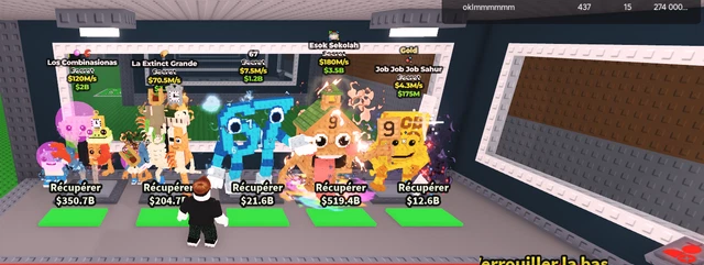 ESOK SEKOLAH STEAL a Brainrot 180 m/s mutation cycleiros EUR 20,00 ...