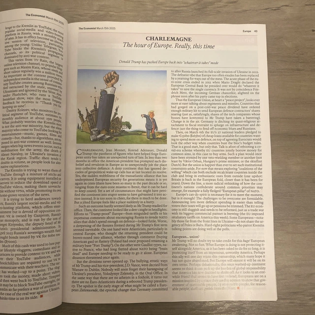 THE ECONOMIST MAGAZINE March 15th - 21st 2025 America’s New Foreign ...