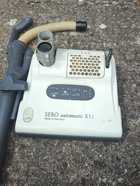 SEBO AUTOMATIC X1.1 Upright Vacuum Cleaner Head Unit With Accessories £ ...