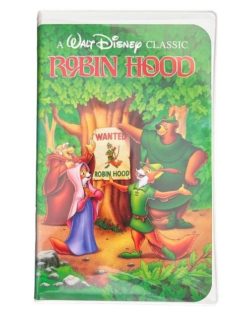 ROBIN HOOD WALT Disney Classics Black Diamond VHS EUR 4,44 - PicClick DE