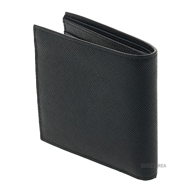 PRADA 2MO513 QME F0002 SS25 Men's Saffiano Logo Coin Wallet 129861563 £ ...