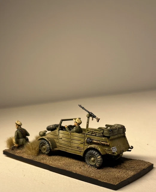 28MM PERRY MINIATURES WW2 German Kubelwagen Command Staff EUR 72,00 ...