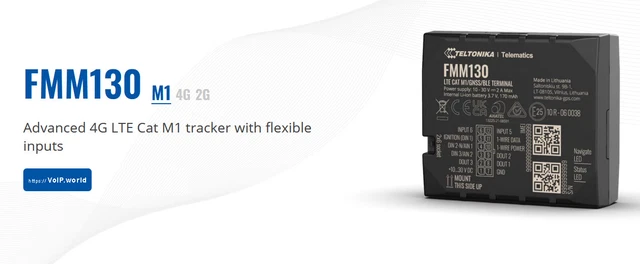 TELTONIKA FMM130 ADVANCED CAT M1 GSM GNSS BLE Flotten-Tracking-System ...