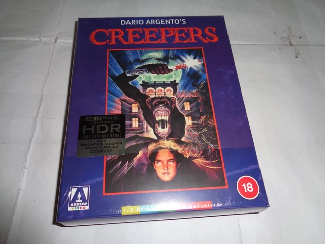 PHENOMENA CREEPERS EDITION Arrow 4K Uhd Uk Release New Sealed Top ...