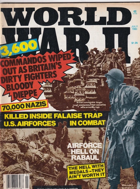 WORLD WAR II Mag Airforce Hell On Rabaul July 1980 092419nonr $12.09 ...