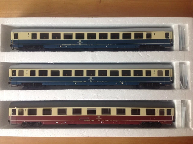 ACME 55043, DB IC "Heinrich der Löwe", 3 Wagen-Set, Beh. München, Gebraucht /OVP EUR 199,80 ...