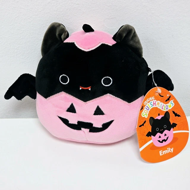 RARE SQUISHMALLOW EMILY The Bat Pumpkin Jack O Lantern LARGE & SMALL ...