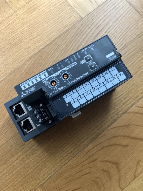 MITSUBISHI MELSEC PLC-LINK IE E Module A/D Converter Unit 4 Channel ...