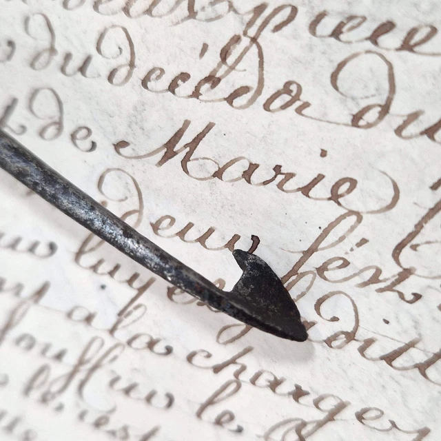 ANCIEN TIRE BONDE de tonnelier fer forgé - XVIIIe EUR 85,00 - PicClick FR