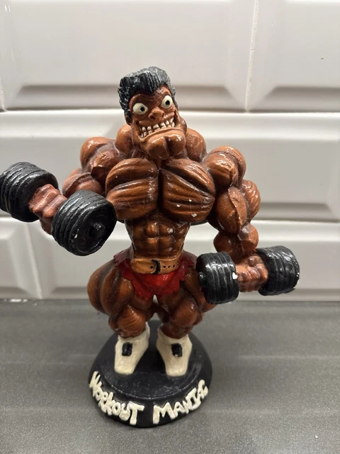 WORKOUT MANIAC MS109 Body Builder Rare Vintage Haskell Art Fusion ...