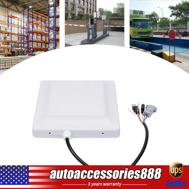 UHF RFID LONG Range Card Reader for Parking Barrier Gate Access Control ...