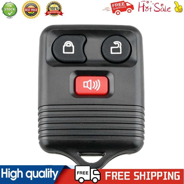 FOR FORD RANGER Escape F150 F250 F350 3 Buttons Car Key Fob Replacement ...