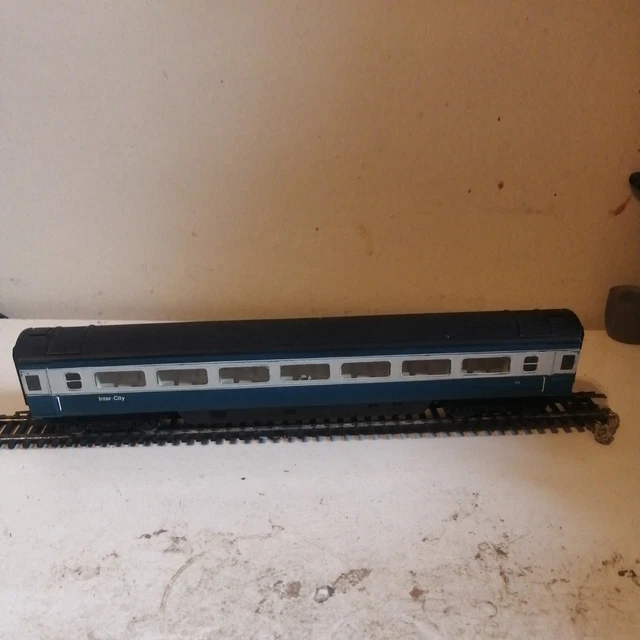HORNBY 00 GUAGE Inter City R439 Carriage blue/Grey Livery £9.72 ...