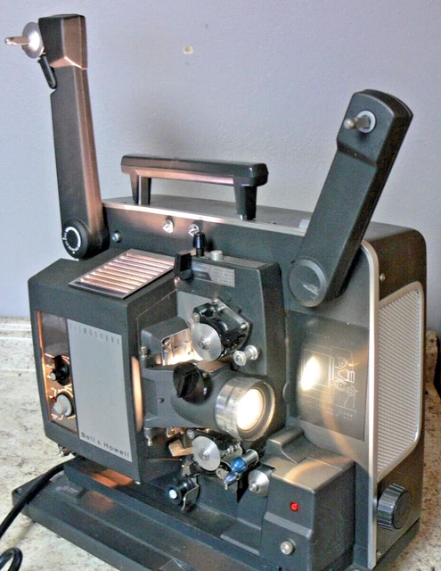 TESTED BELL & Howell 535 Filmosound 16mm Vintage Sound Projector Film ...