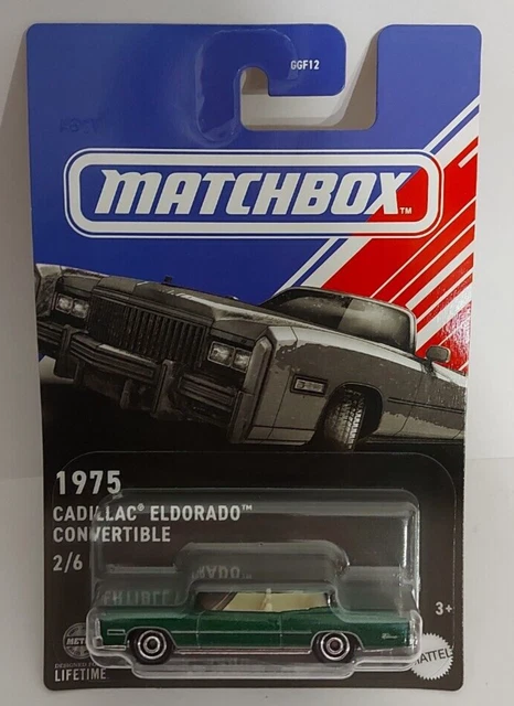 MATCHBOX AMERICAN CONVERTIBLE Series 1975 Cadillac Eldorado Convertible ...