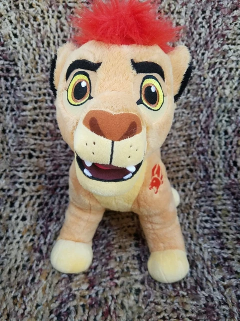 DISNEY LION GUARD Kion the Lion King Simba's Son Talking Light Up Plush ...