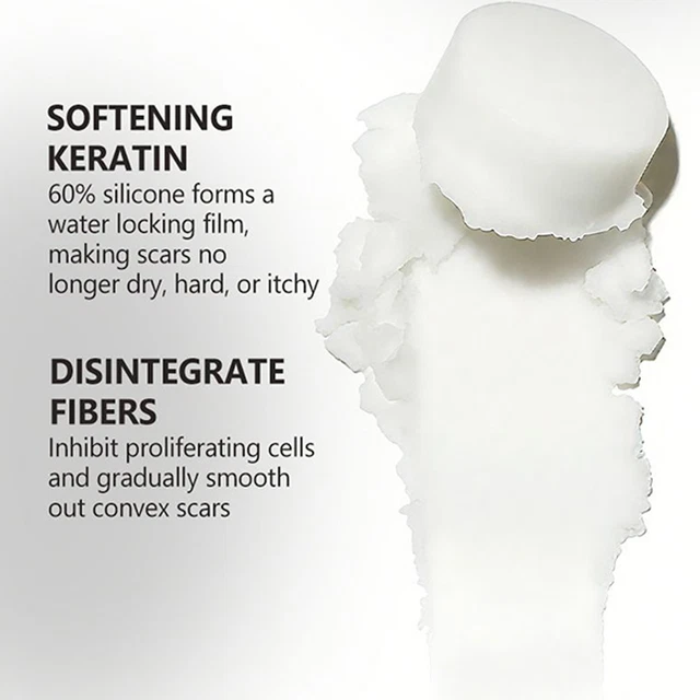 SILICONE SCAR STICK - Scar Solutions 60%, Thick Solid Velvety Film For ...