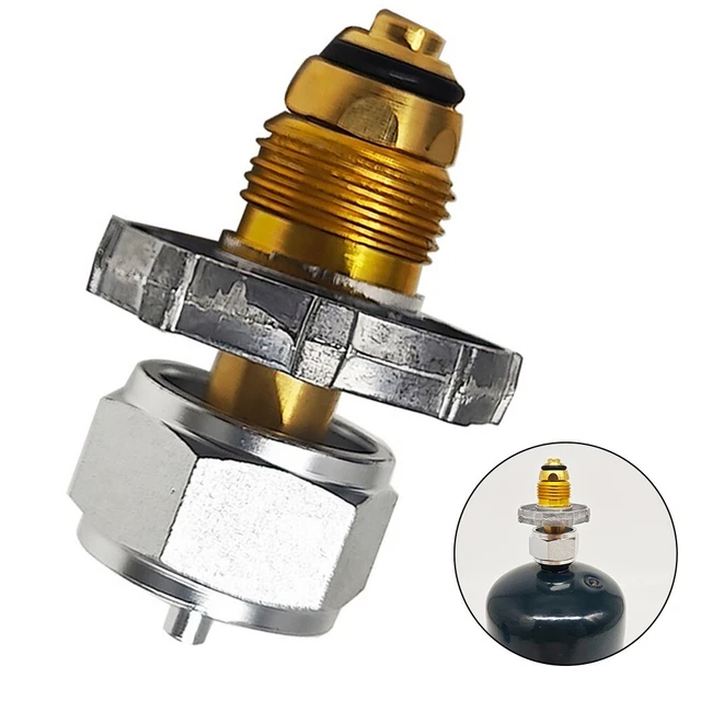 CONVENIENT PROPANE TANK Coupler Filling Head Adapter Hassle Free ...