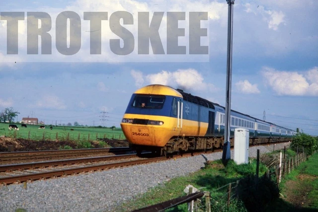 35MM SLIDE BR British Rail Diesel HST Intercity 125 43061 Retford 1979 ...