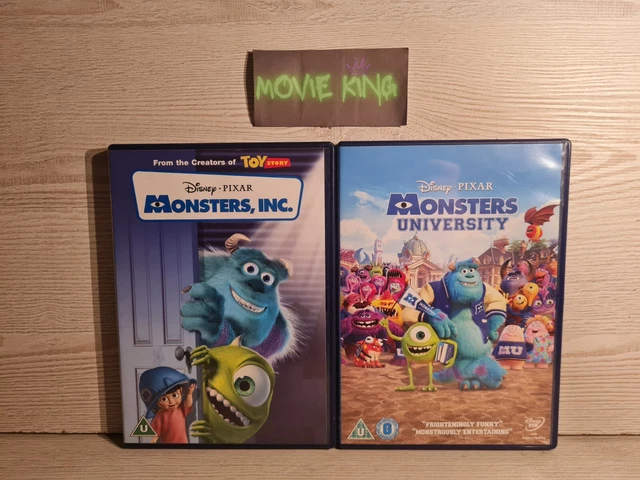 MONSTERS, INC. & Monsters University (DVD, 2013) {Disney Pixar} [Region ...