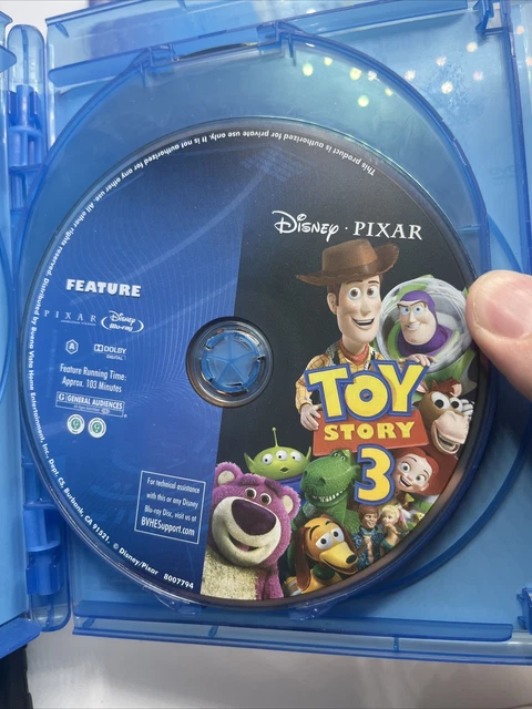 TOY STORY 3 (Blu-ray, DVD 2010) With Slipcover $8.99 - PicClick CA
