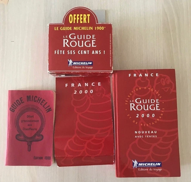 LOT GUIDE ROUGE Michelin FRANCE 2000 - Guide 1900 (copie) - Collection ...