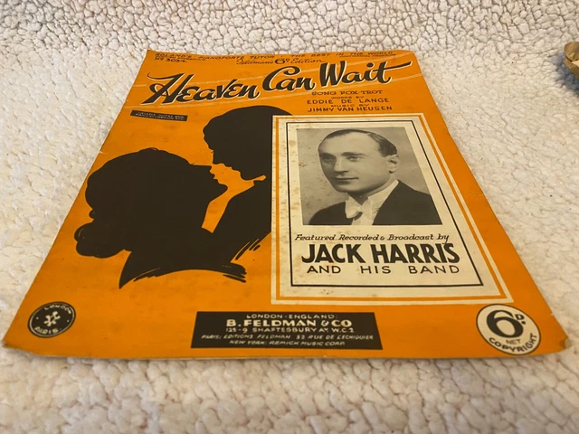 SPARTITI. JACK HARRIS And His Band: Il Paradiso Può Attendere EUR 11,09 ...