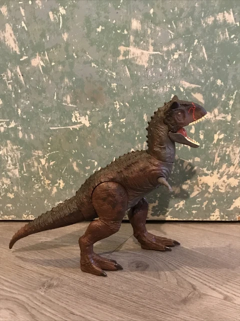 JURASSIC WORLD CARNOTAURUS Toro Camp Cretaceous Control N Conquer Sound ...