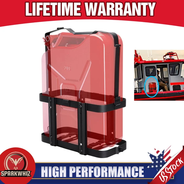 SPARKWHIZ 2023 UPGRADE Lockable Jerry Can Mount Holder 5.28 Gallon ( 20 ...