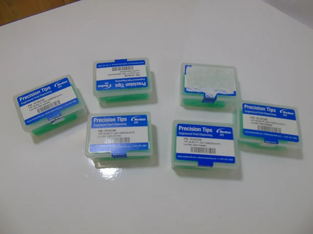 NORDSON EFD 50 Stk. Dosiernadel konisch, Standard, grün, Gauge 18 ...