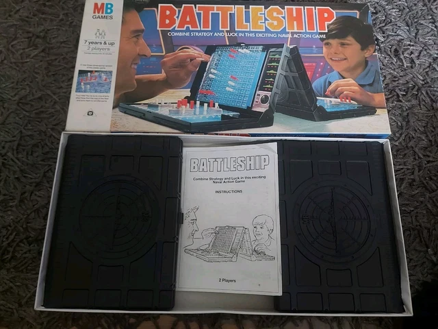 VINTAGE MB GAMES Battleship COMPLETE With Box 1993 £6.99 - PicClick UK