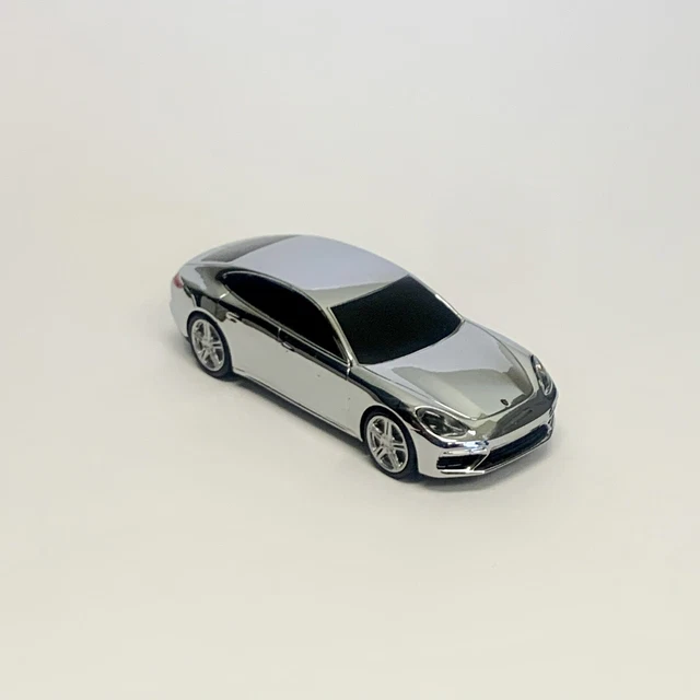 PORSCHE PANAMERA TURBO Chrome 1:72 Model 8GB USB Memory Stick ...