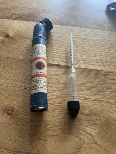 VINTAGE URINOMETER PSL Poultry, Self & Lee LTD. In Original Box £2.00 ...
