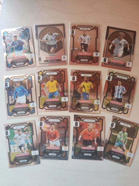 2026 PANINI PRIZM Monopoly World Cup Base - Pick Your Cards - Elige tus ...