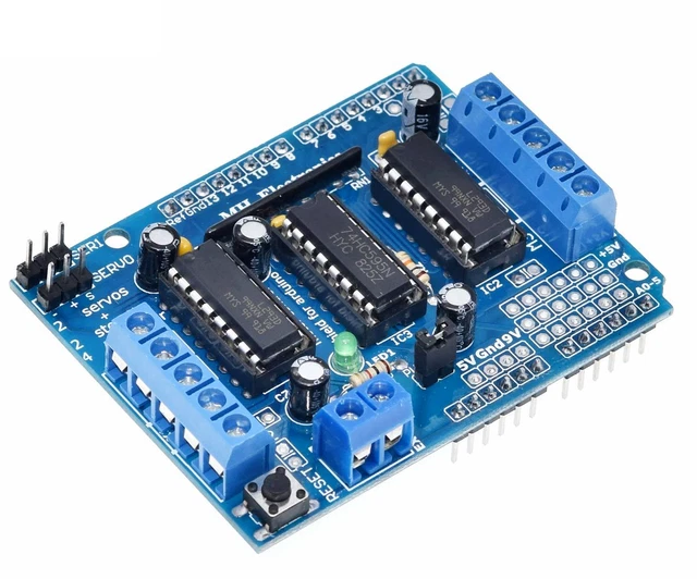 L293D MOTOR TREIBER Shield Arduino Uno Mega2560 EUR 4,20 - PicClick DE