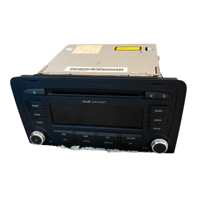 AUDI A3 8P Radio CD Player Original concert 8P0035186G mit Code EUR 149,95 - PicClick DE