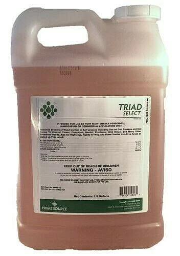 TRIAD SELECT HERBICIDE - 2.5 Gallons (Replaced Trimec 992) by Prime ...