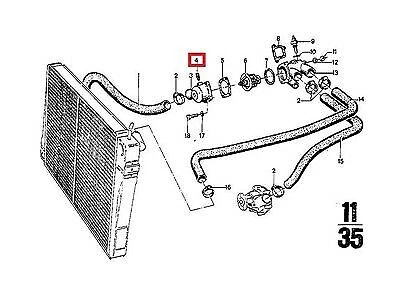 ORIGINAL BMW E12 E21 E23 E24 E26 E28 E3 E30 E32 E34 Lüftungsschraube OEM 11531275881 EUR 21,82 ...