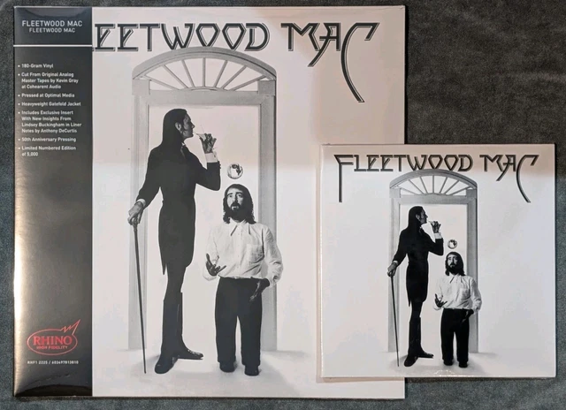 FLEETWOOD MAC RHINO High Fidelity Numberd Vinyl 50th Anniversary ...
