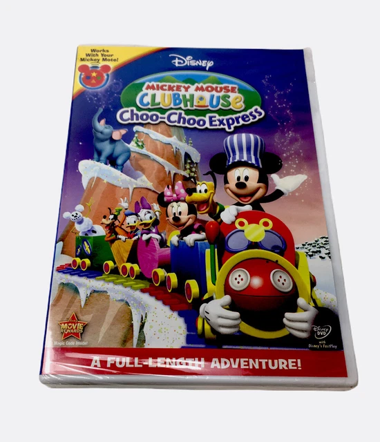 DISNEY JUNIOR MICKEY Mouse Clubhouse DVD Choo Choo Express Kids Train ...