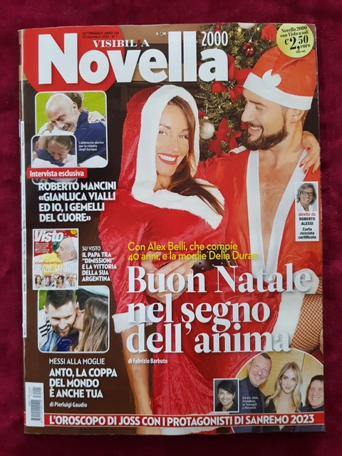 2820 NOVELLA 2022 1 Roberto Mancini Gianluca Vialli Eva Kaili Alex ...