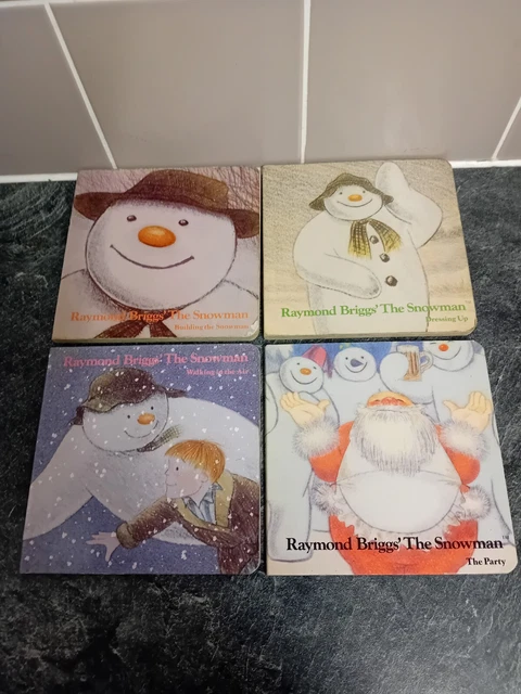 RAYMOND BRIGGS - The Snowman Set Of 4 Board Books - 1985 First Editions ...