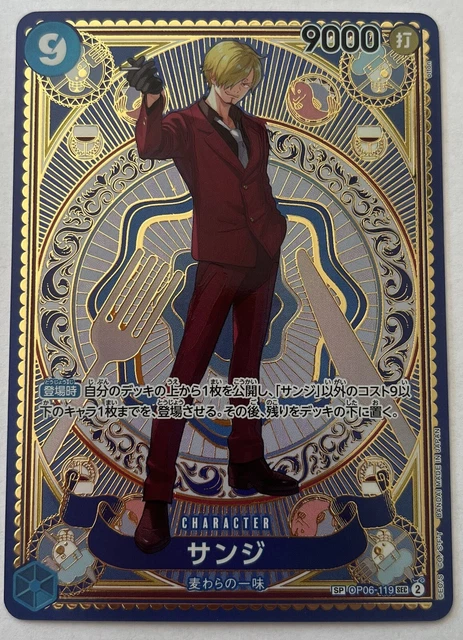 ONE PIECE CARD Game Carte OP06-119 Sanji SP Sec Alt Para [Jap] Japanese OP-11 EUR 79,99 ...