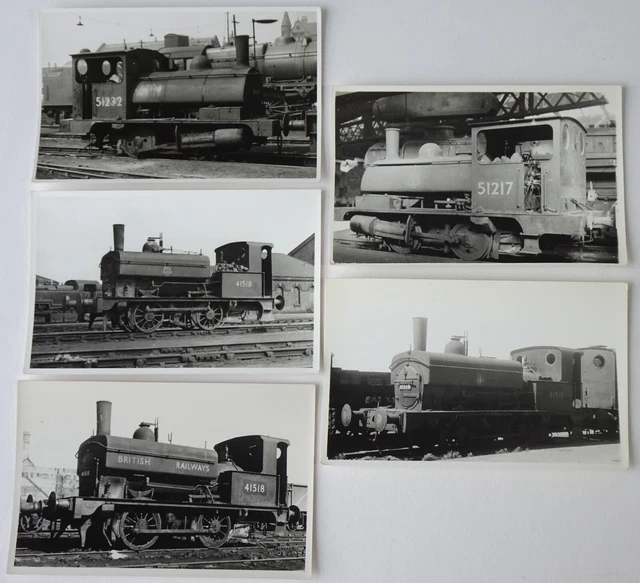 5 BR(M) EX LMS 0-4-0T Loco Photos - London Midland & Scottish Railway - Lot 2766 £1.70 - PicClick UK