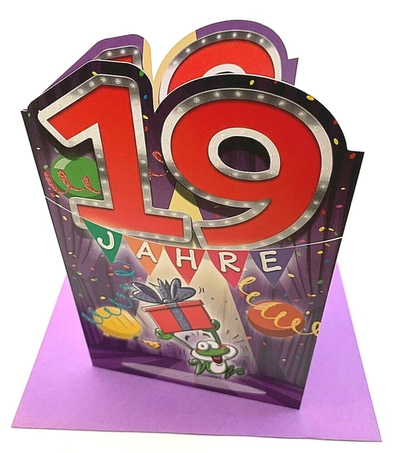 LUSTIGE KARTE ZUM 69. Geburtstag Tante Neffe Tochter Nichte Onkel ...